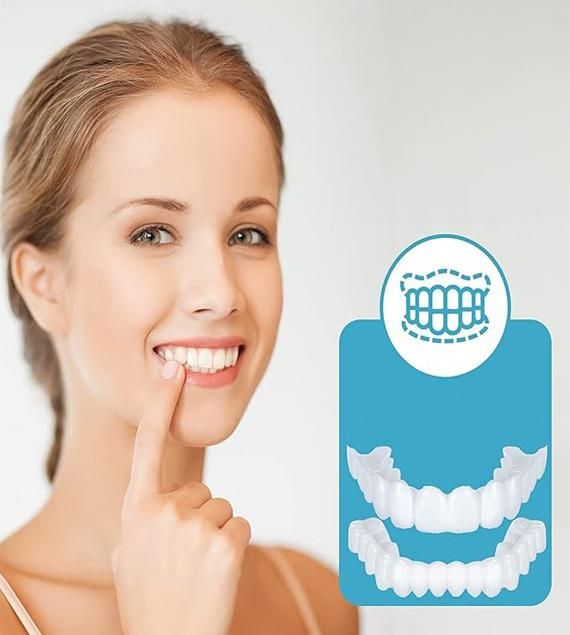 Instant and Confident on Smile Fit Flex Cosmetic Teeth Denture Teeth ...
